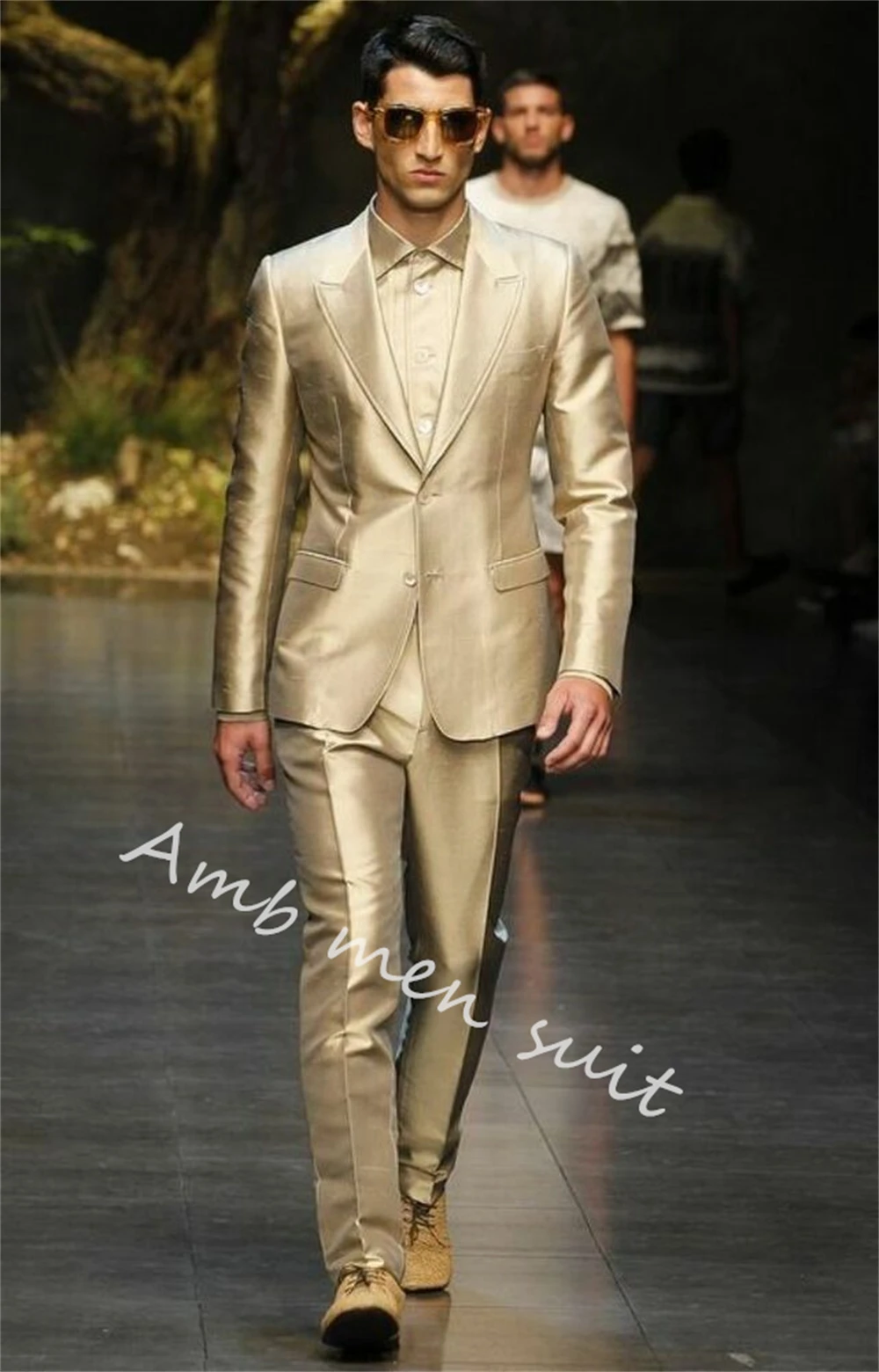 Men-S-Classic-Golden-Fabric-Suits-Slim-Designer-Costume-Wedding-Jacket ...