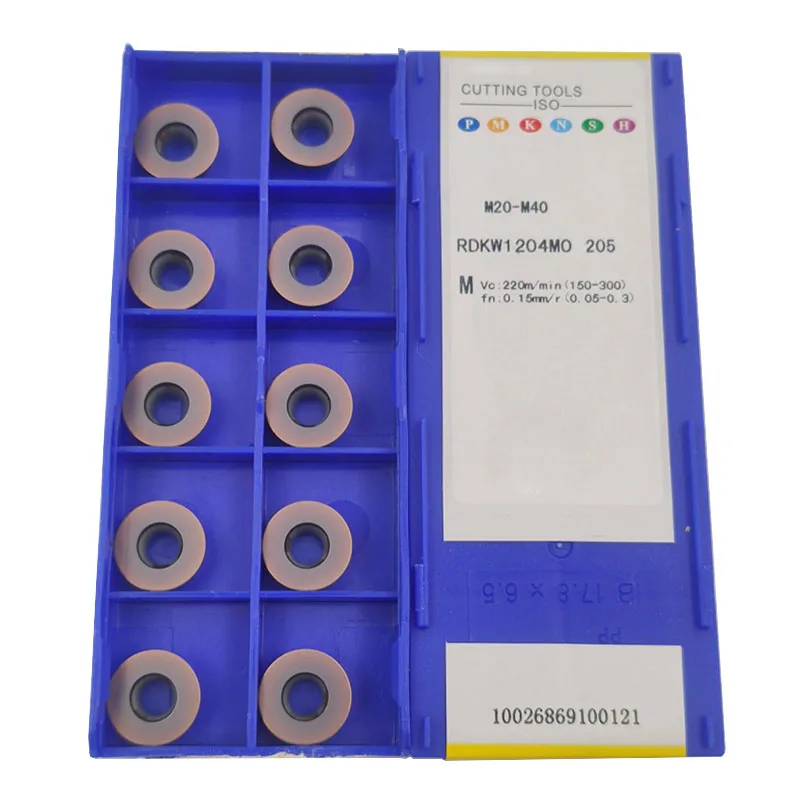 10pcs-RDKW1204MO-RDKW1204MO-205-RDKW-1204MO-205-Miliing-cutter-Carbide ...