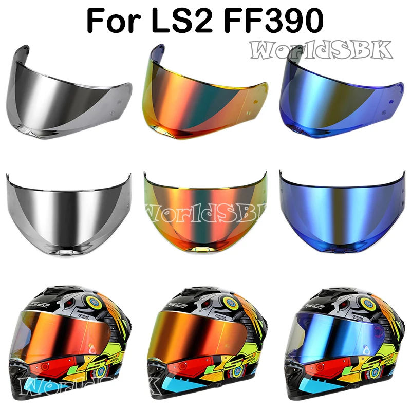 LS2-FF390-Breaker-Full-Face-Helmet-Lens-Extra-Helmet-Visor-with-Anti ...