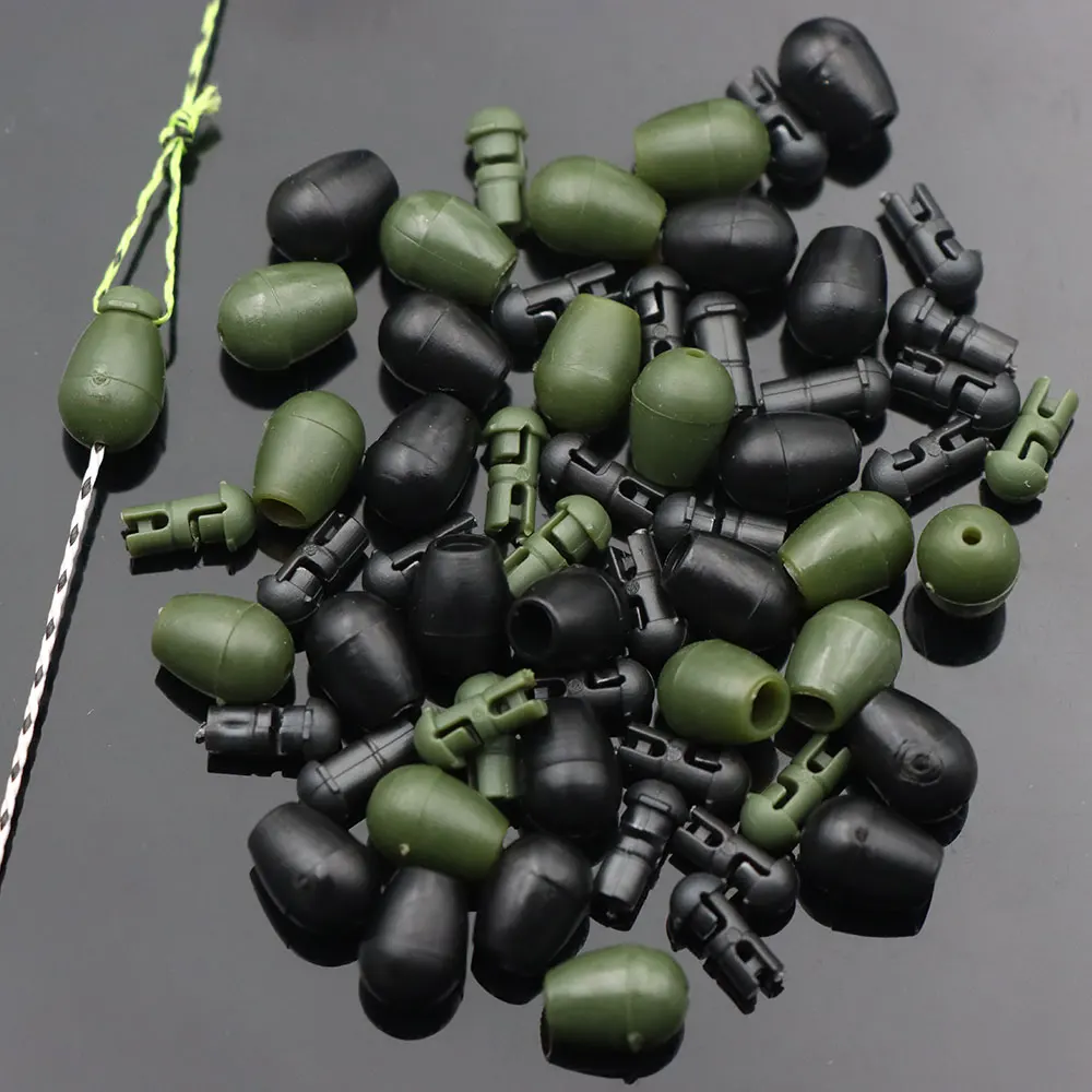 20pcs Fishing Line Quick Change Beads Carp Fishing Accessories Hook ...