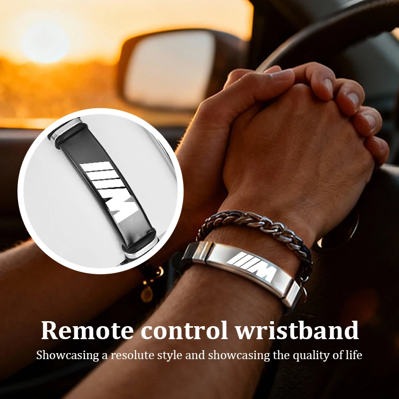 For BMW Car Styling Bracelet Wristband Silicone Wrist Band Gift ...