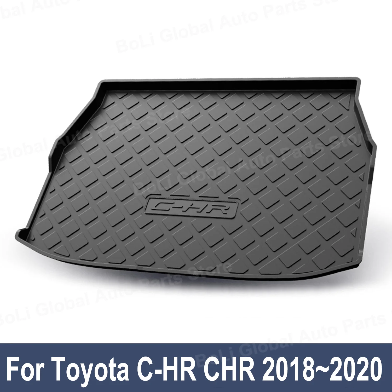 3D TPO Trunk Mat For Toyota C-HR CHR 2018 2019 2020 Car Cargo Boot ...