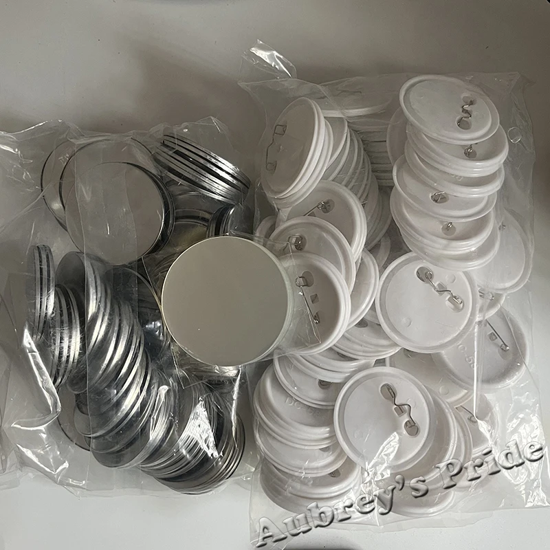 100pcs-2-1-4-58MM-New-Blank-Pinned-Back-Metal-or-Plastic-Pinback-Button ...