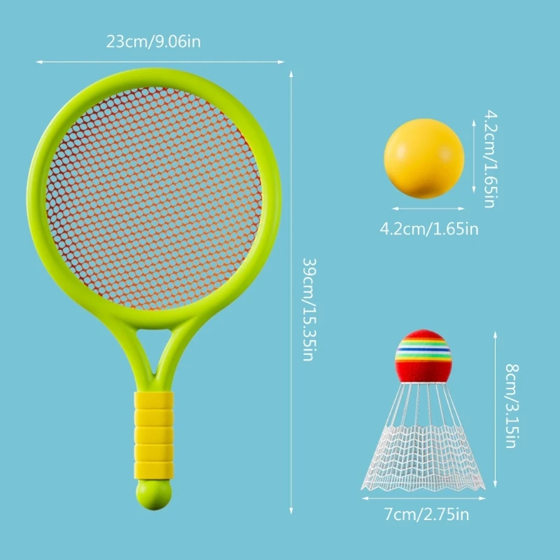 Children’s Badminton Tennis Racket Beginner Training Outdoor Beach ...