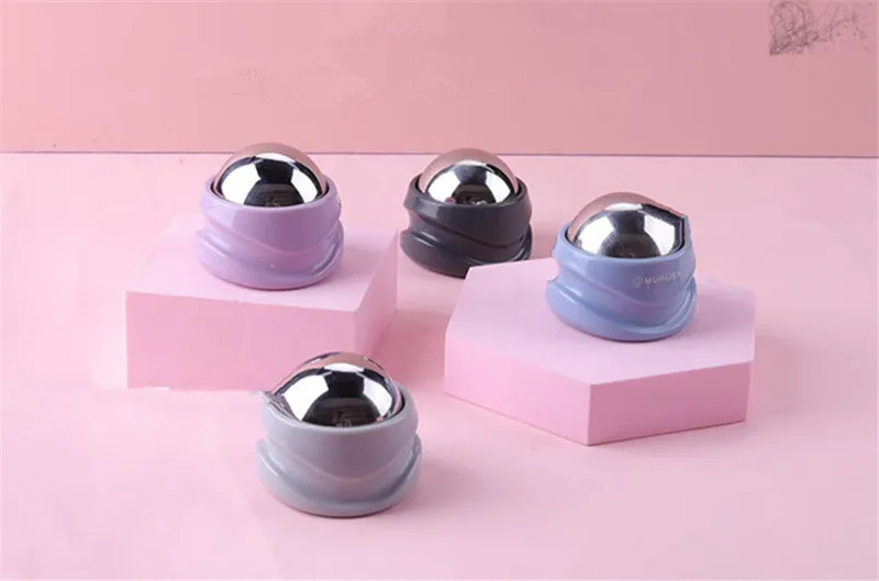 52mm Noir-Stainless Steel Massage Ball Foot Massager Muscle Machine ...