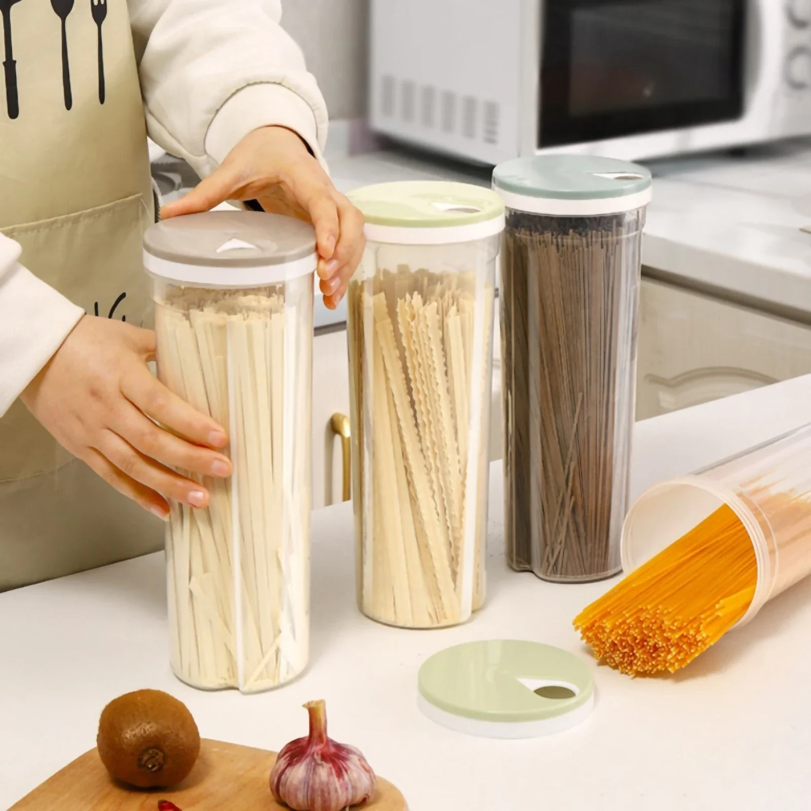 Noodle-Wheat-Pasta-organizer-Airtight-Sealed-Containers-Fruit-and ...