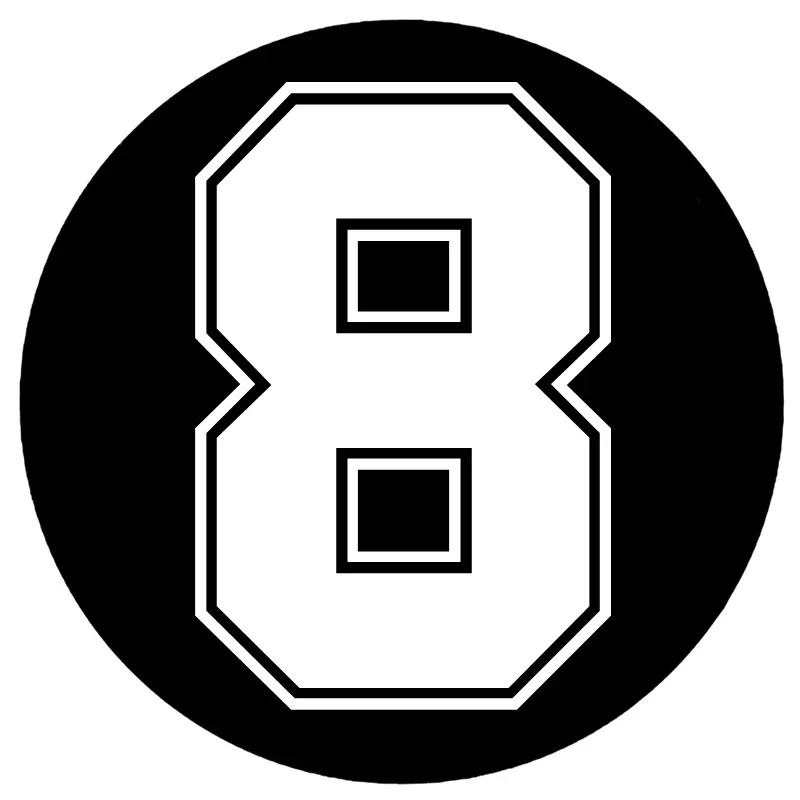 Car-Sticker-Personality-Digit-Number-8-Car-Motorcycle-Bumper-Body-Rear ...