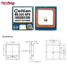 Beitian GPS Module BE-180 BE-220 BE-250 BE-280 BE-450 with Antenna ...