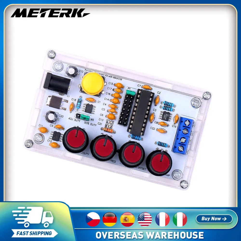 1Hz-20MHz-MAX038-Function-Generator-DIY-Kit-Signal-Generator-op-amp-Generator-Sine-Rectangular ...