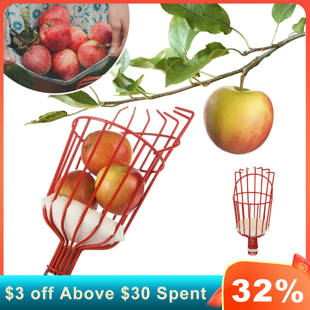 Metal-Greenhouse-Fruits-Picking-Tool-Apples-Pears-Peaches-Orange ...