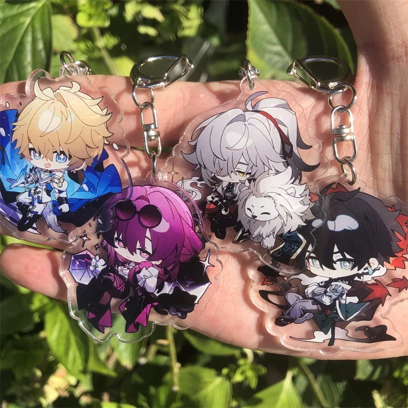 Honkai-Star-Rail-Blade-Silver-Wolf-Yanqing-Kafka-Jing-Yuan-Keychain ...