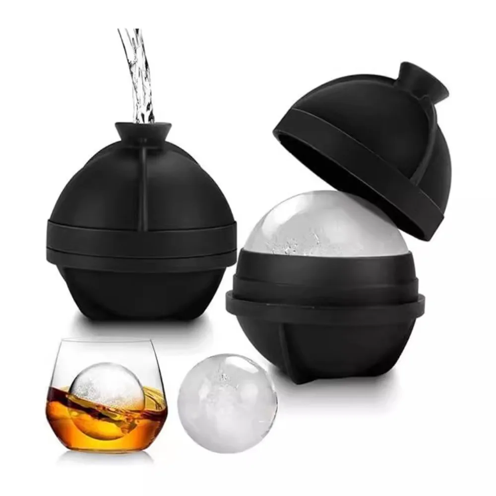 2PCS-Reusable-Silicone-Round-Ice-Ball-Moulds-with-Overflow-Protection ...