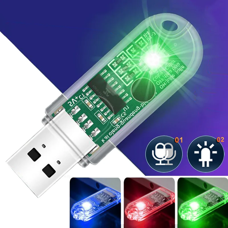 USB-Voice-Night-Lights-Smart-Voice-Control-Night-Light-Eyes-Protection ...