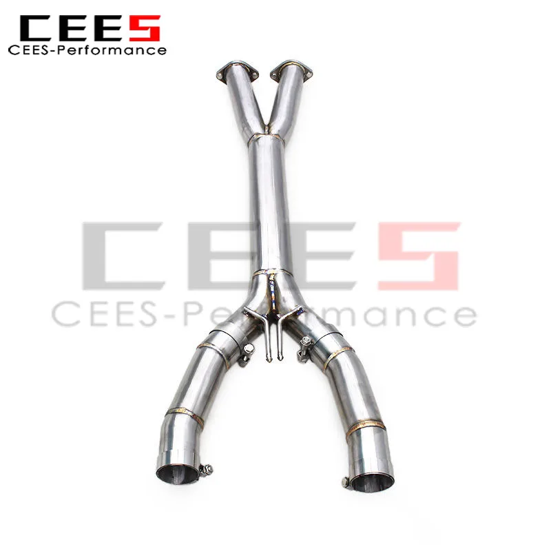CEES Stainless Steel MidPipe for Chevrolet Corvette C7 V8 6.2L 2014 ...