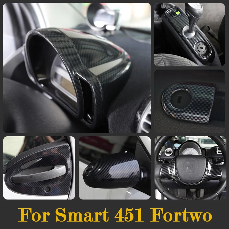 Car-Carbon-ABS-Plastic-Decorative-Cover-Interior-Exterior-Accessories ...