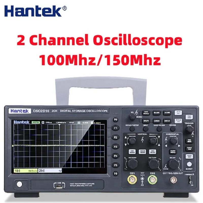 Hantek-2-Channel-Oscilloscope-100mhz-150mhz-Bandwidth-DSO2000-Series-12 ...