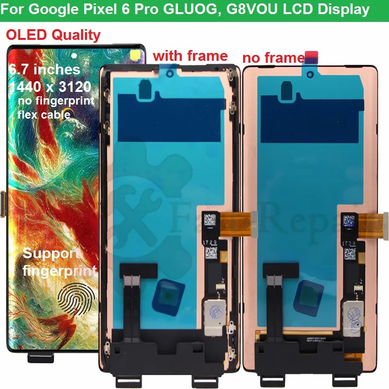 OLED-For-Google-Pixel-6-Pro-LCD-Display-GLUOG-G8VOU-Touch-Screen ...