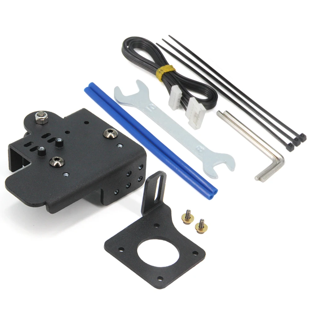 Upgrade Direct Drive Support Aluminum Plate+Pulleys with Dual/Single Gear Extruder Kit Easy ...