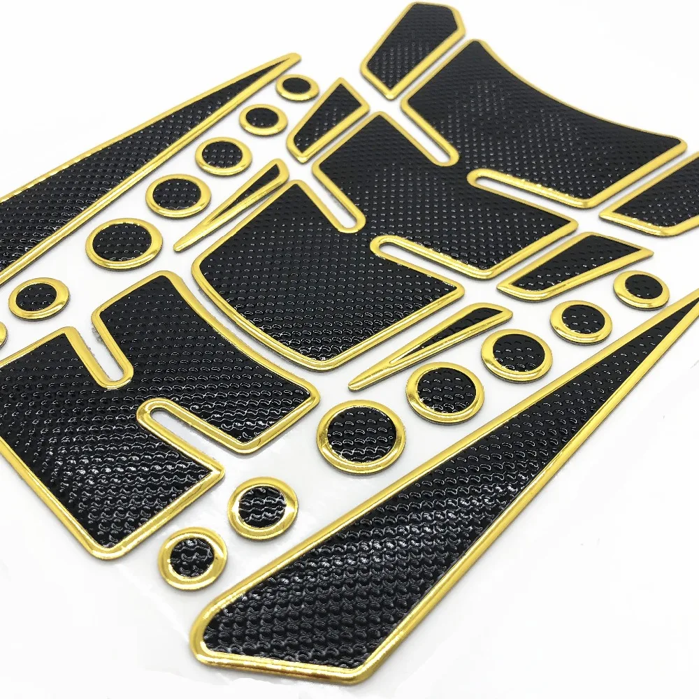 3D Fuel Oil Gas Tank Pad Sticker Decal Motorcycle Accessories Parts For ...