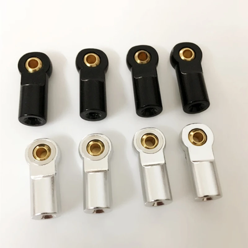 2Pcs-Verdickt-Aluminium-M3xL22mm-Link-Spurstangenkopf-Kugelgelenk-f-r-1-10-RC-Auto-Crawler-AXIAL ...