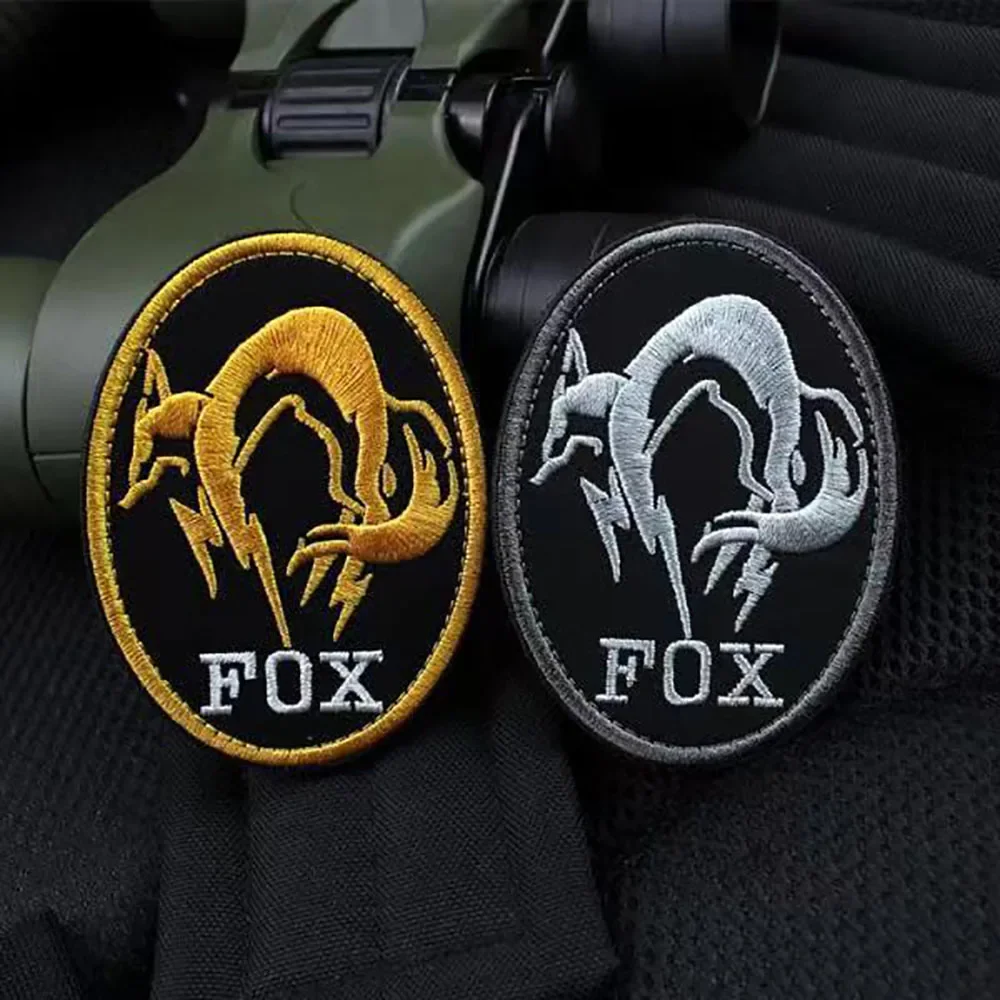 FOX-Metal-Gear-MGS-Foxhound-Patch-Military-Tactical-Troop-Morale ...