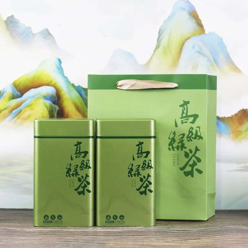 Chinese-Green-Tea-New-Packaging-Box-Gift-Box-Metal-Iron-Tea-Can ...