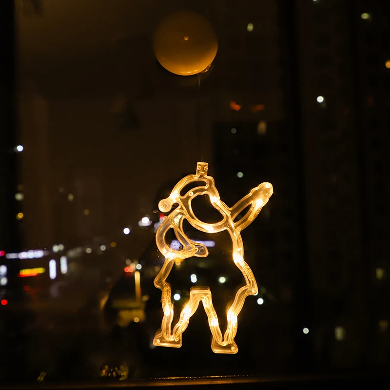 Weihnachtsschmuck – Hängende LED-Leuchten Schlafzimmerdekoration ...