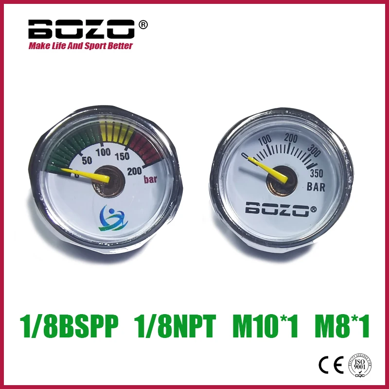 1inch-25mm-200bar-350bar-Manometer-Gauge-1inch-1-8NPT-1-8BSPP-M10-1 ...