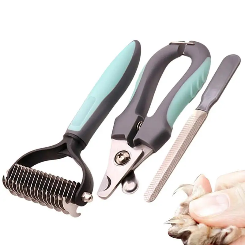 Dog-Toenail-Clippers-Dog-Toenail-Trimmers-Kit-With-Nail-File-And-Comb ...