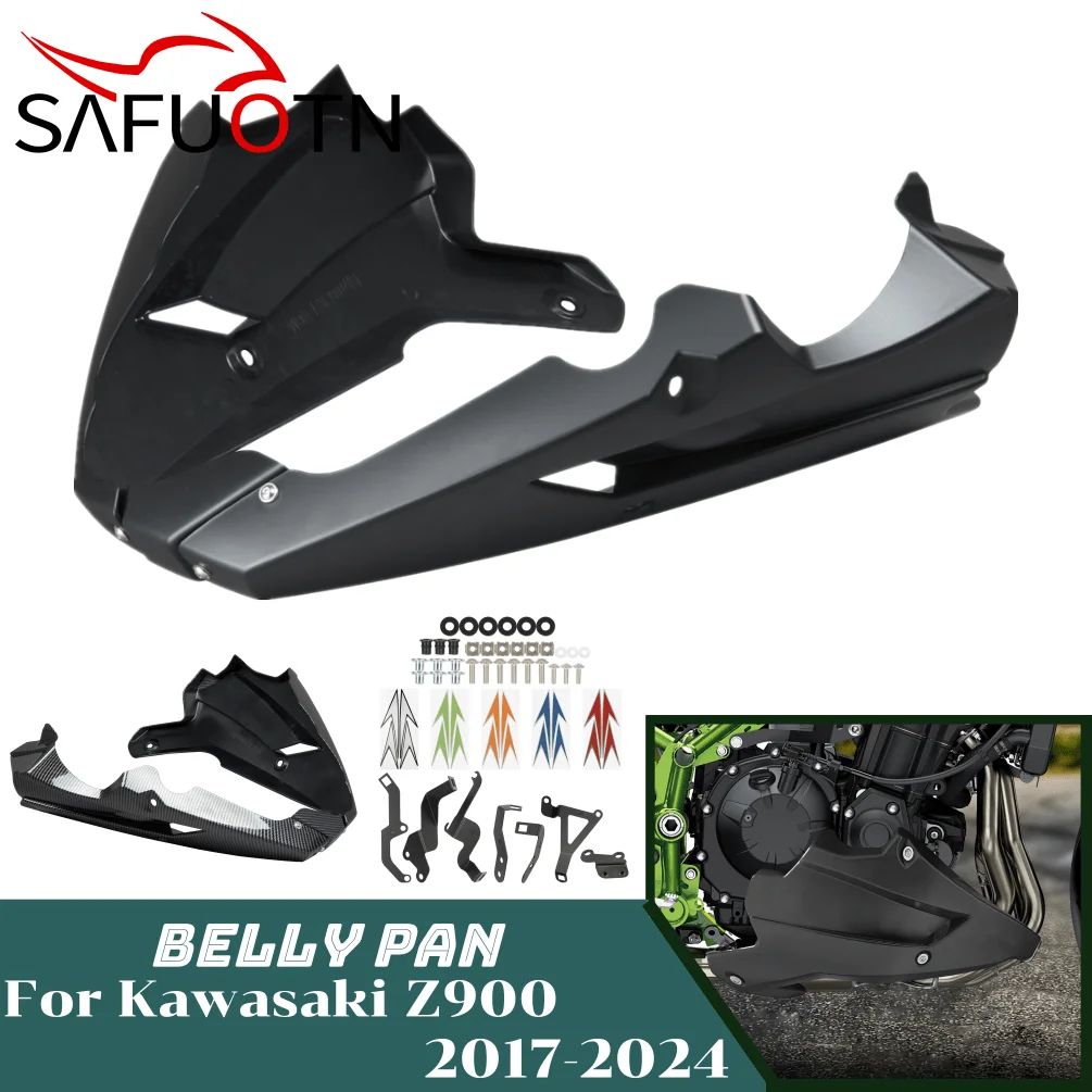 Z900-Belly-Pan-Protector-For-Kawasaki-Z-900-2017-2024-Lower-Engine ...
