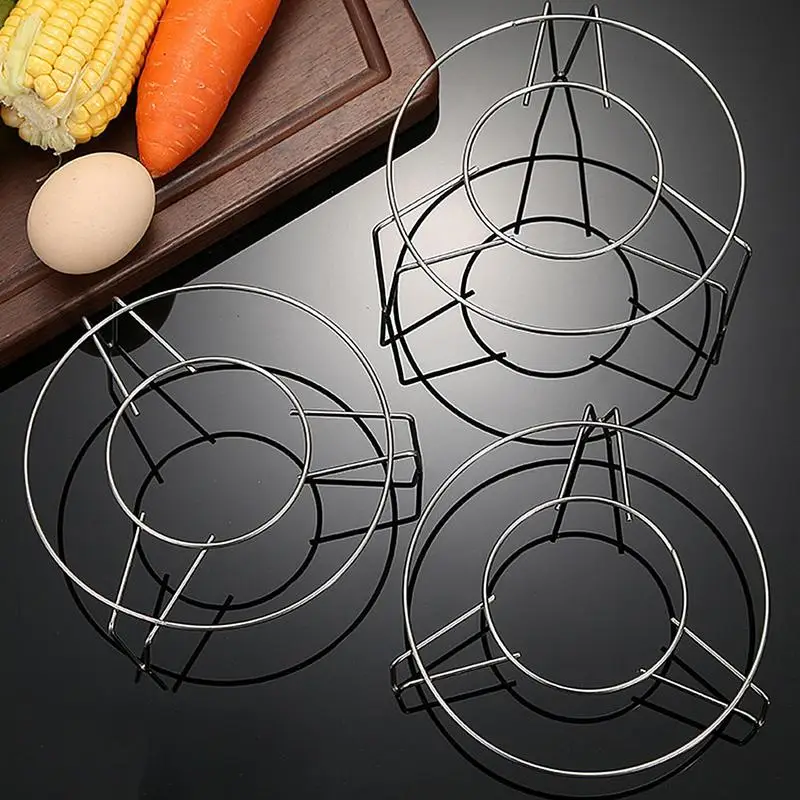 Grille de cuisson à la vapeur, ustensile de cuisine ménager multifonctionnel en acier inoxydable ...