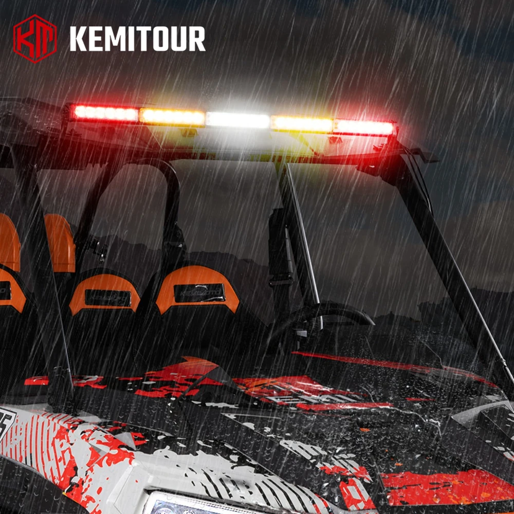 UTV Chase Light Bar LED Chase Tail Lights Brake Reverse Turn Signal Kit ...