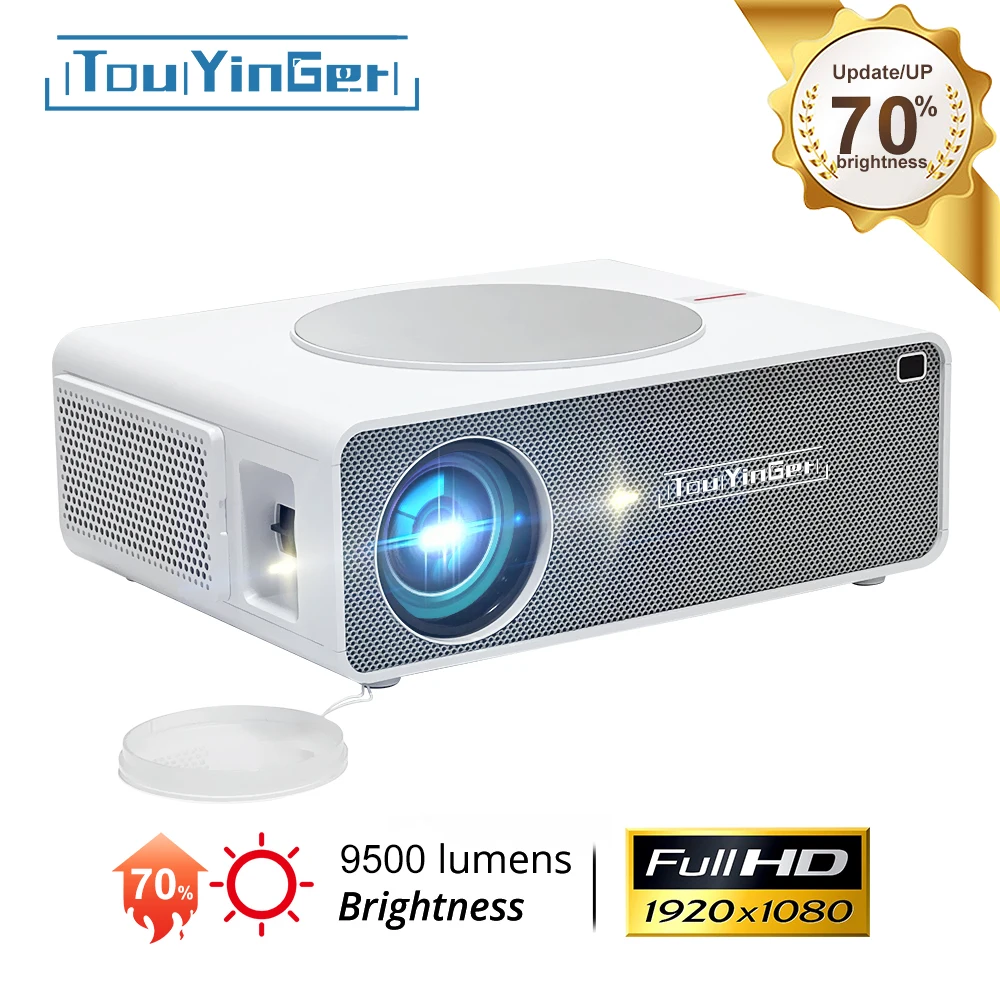 TouYinger proyector Q10 Full HD para cine en casa, proyector LED de ...
