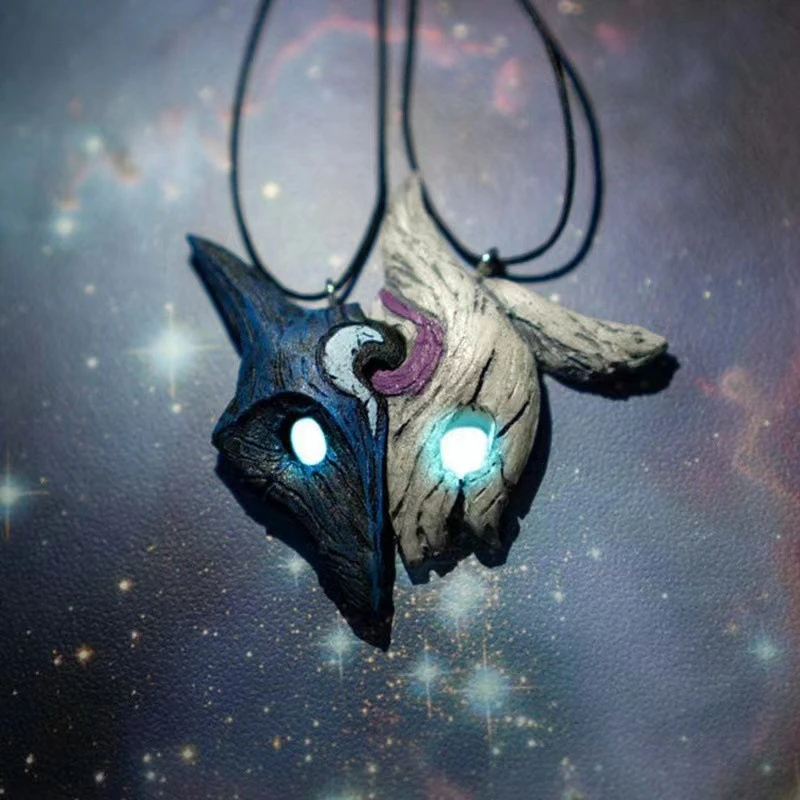Game League of Legends Redemption Cosplay Necklace LOL Kindred Pendant ...