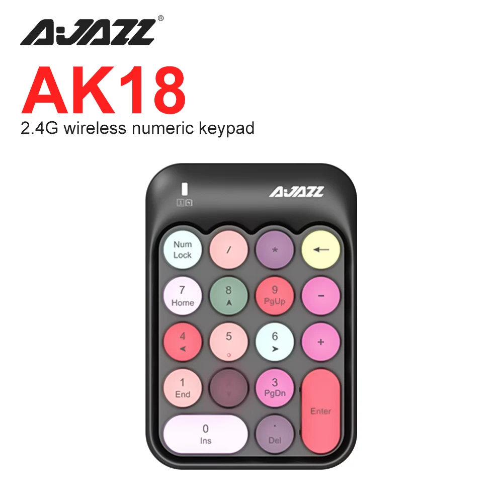 AJazz-AK18-Universal-Numeric-Keyboard-18-Keys-Mini-Numeric-Keypad-5-0 ...