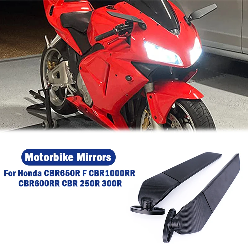 Motorcycle-Mirror-Rearview-Mirror-For-Honda-CBR650R-F-CBR1000RR ...