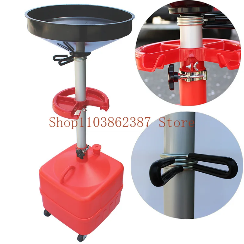 34 Liter Large Capacity Gear Oil Picker, Oil Recovery Bin, Waste Oil ...