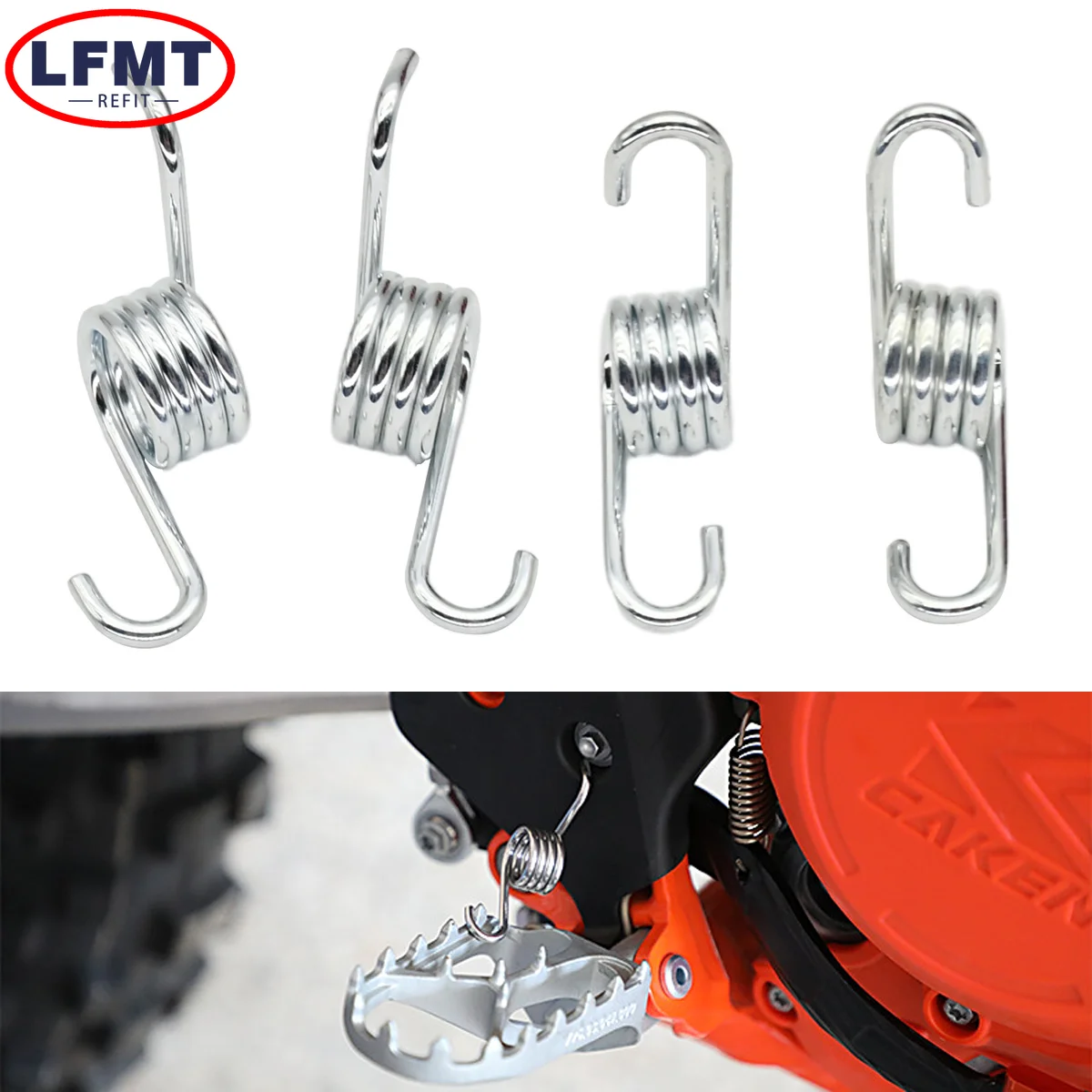 Motorcycle-Foot-Rest-Footpegs-Pedals-Spring-For-KTM-SX-SXF-EXC-EXCF-XC ...