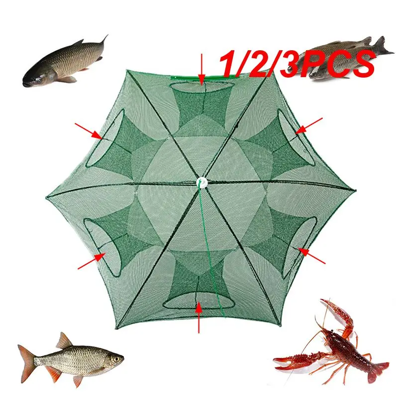 1-2-3PCS-Portable-Fishing-Net-Automatic-Foldable-Catch-Fish-Baits-Trap ...