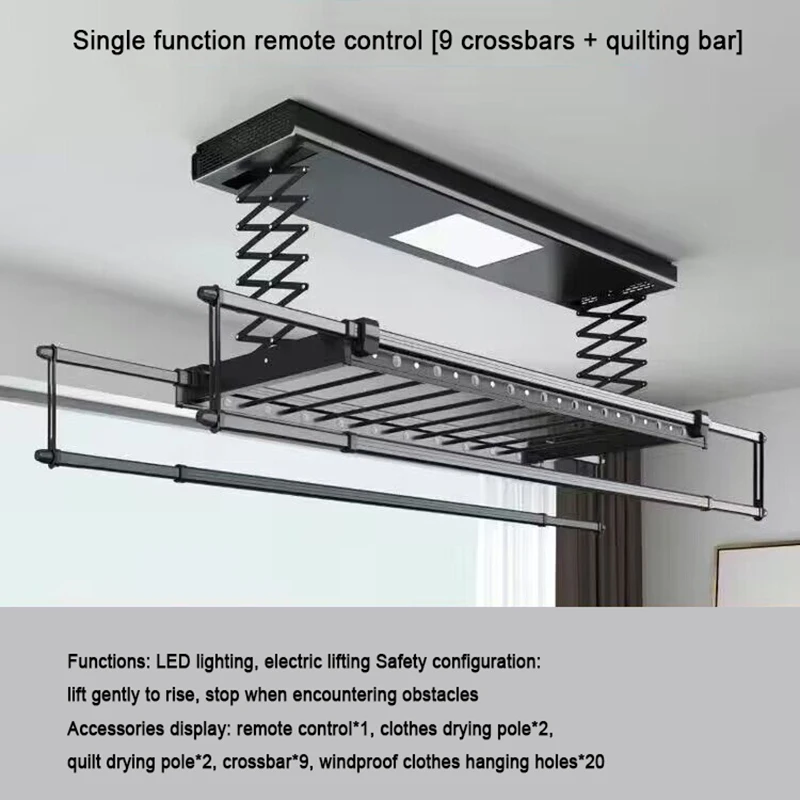 Telescopic-Clothes-Dryer-Electric-Clothes-Hanger-Intelligent-Remote ...