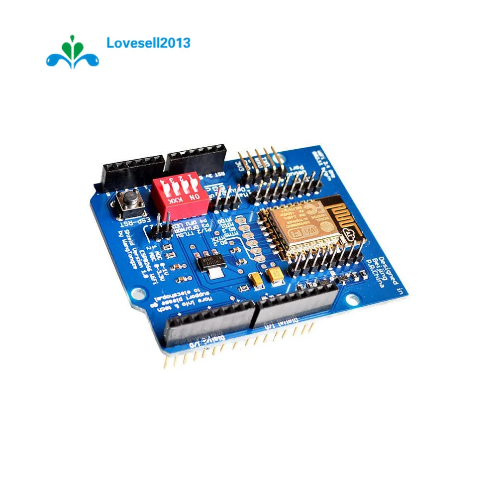 Esp8266 Esp-12e Uart Wifi Wireless Shield Development Board For Arduino ...