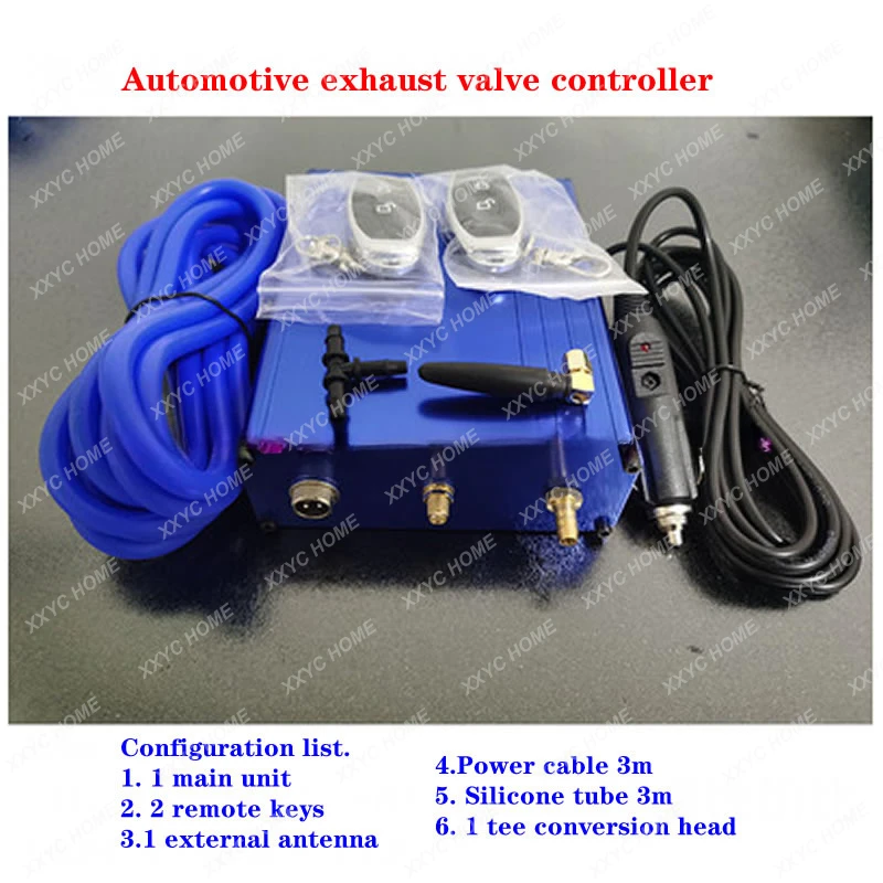 Adjustable-sound-driver-remote-control-valve-12V-sound-change-car ...