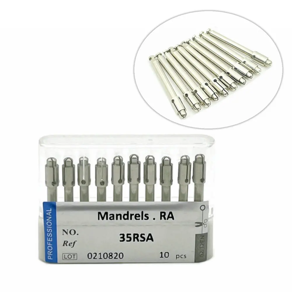 Expander Roland 10 Pezzi Mandrini Dentali Soflex Flexi Per Dischi ...