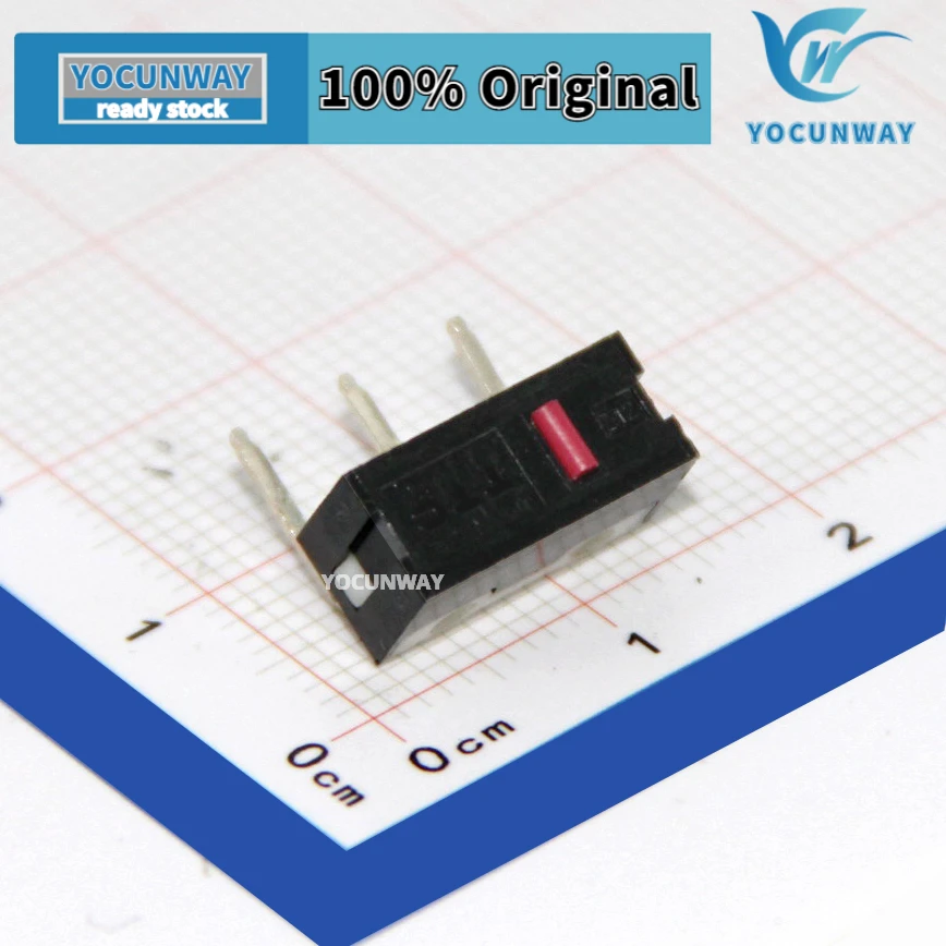 1 Pcs New Original TTC Mouse Micro Switch Left Right Curved 3PIN 5 ...