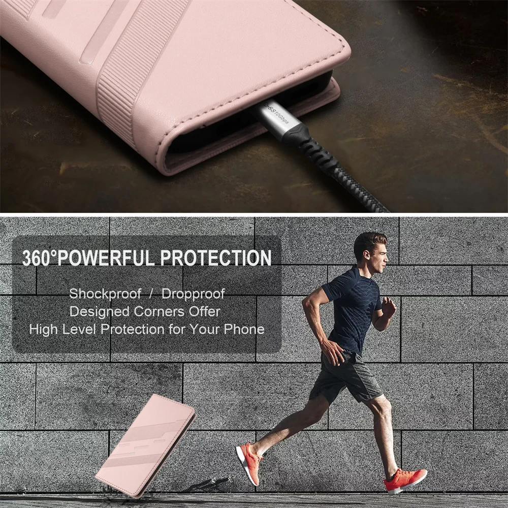 Edge 60 Stylish Leather Wallet Flip Case - Premium Protection and ...
