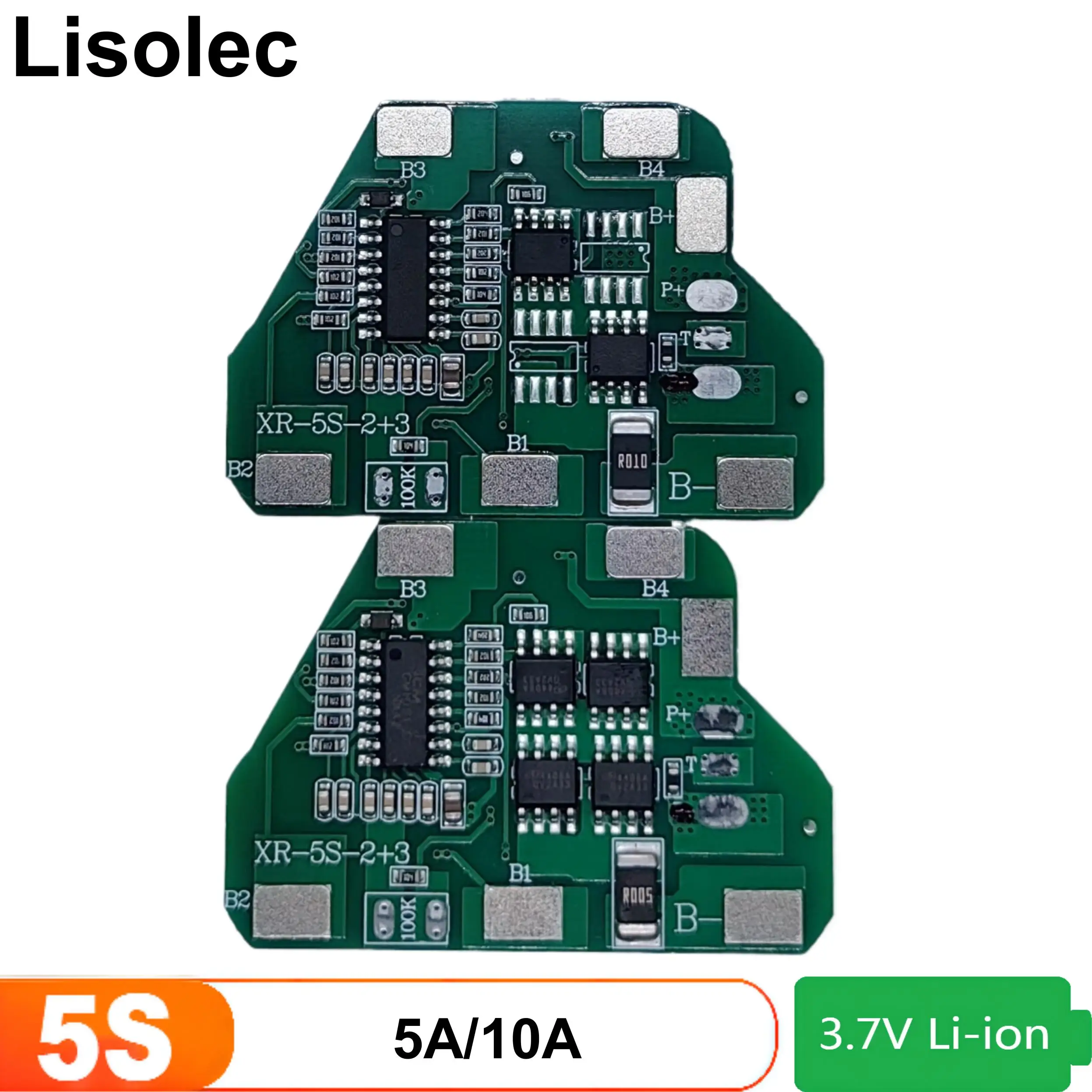 BMS 5S 18V 21V Li-ion 18650 Lithium Battery 5A 10A Charge Discharge ...
