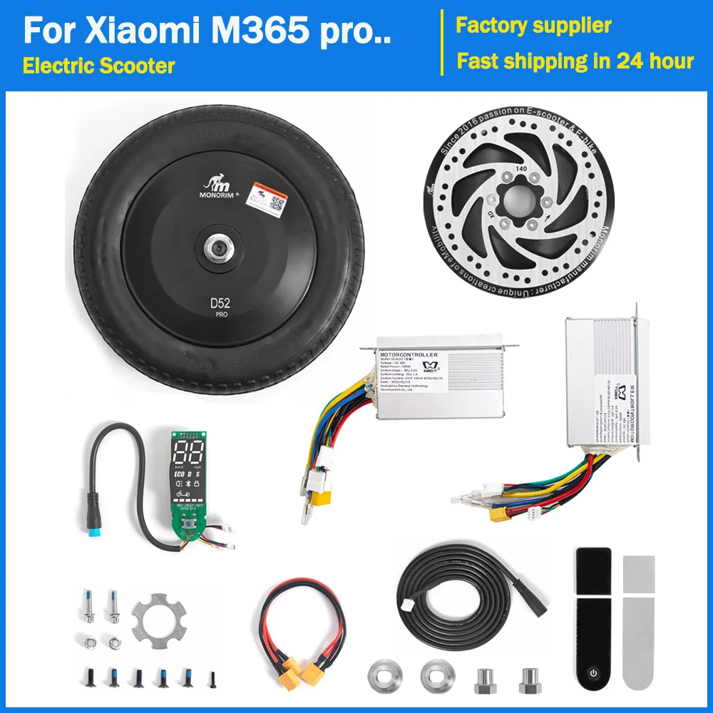 Monorim Dual52 PRO 1000W 48V High Power Motor for Xiaomi M365 Pro ...