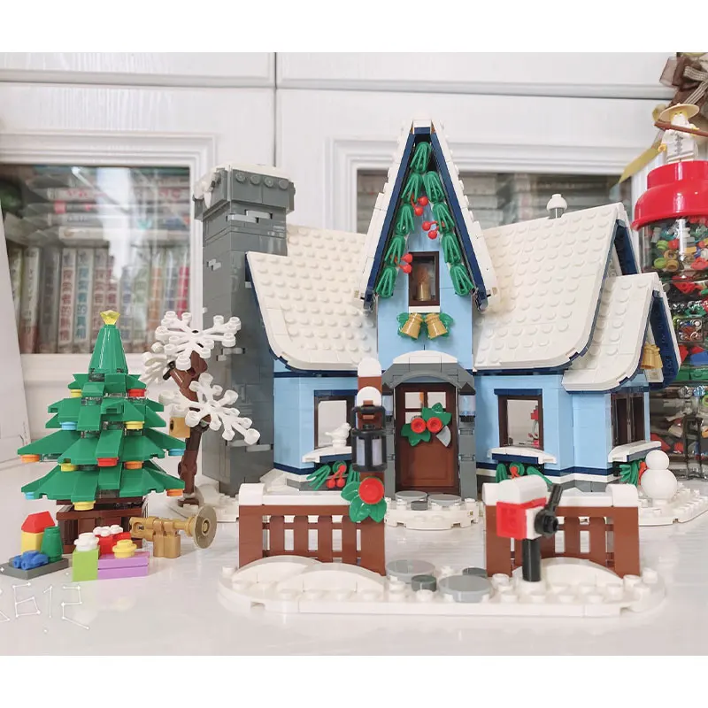 1445Pcs-Santas-Visit-10293-Building-Block-Kit-Gifts-For-Kids-Winter ...