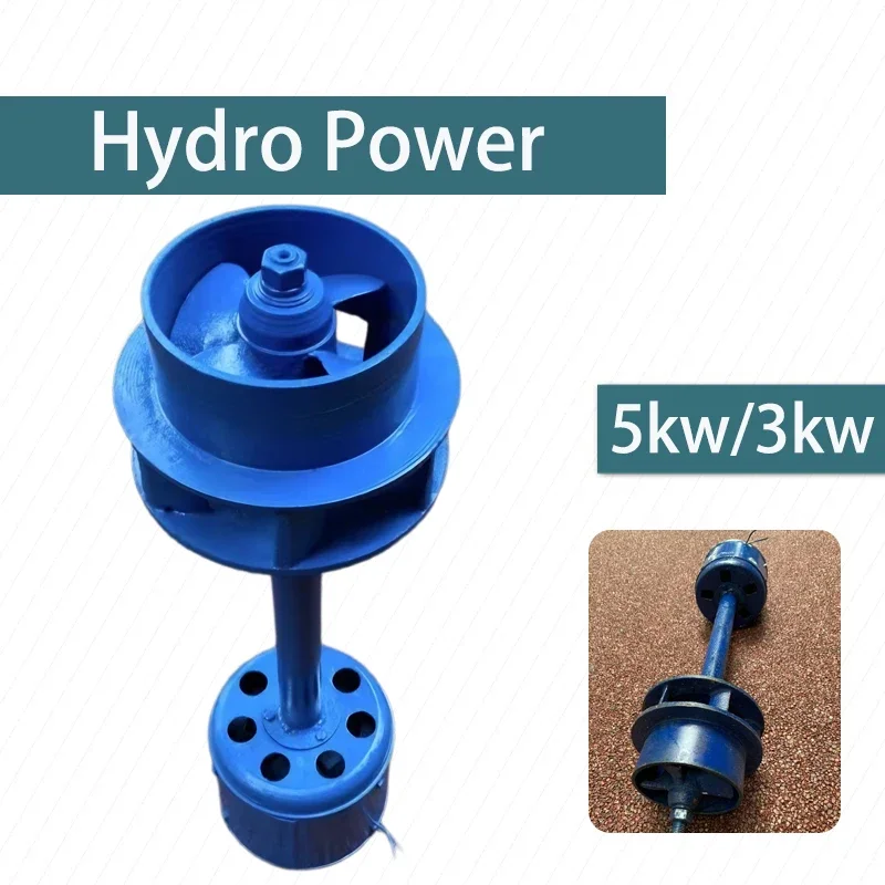 Hydro-Generator-Turbine-3000W-5000W-Single-Phase-Axial-Flow-Hydraulic ...