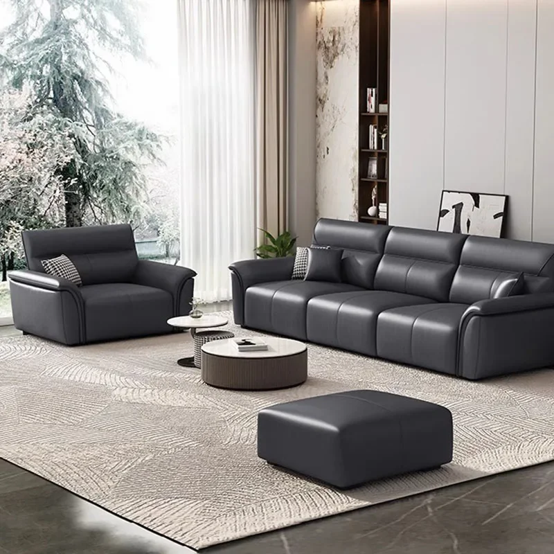 Nordic-Lazy-Sofa-Leather-2-Person-Salon-Design-Luxury-3-Seater-Xl ...